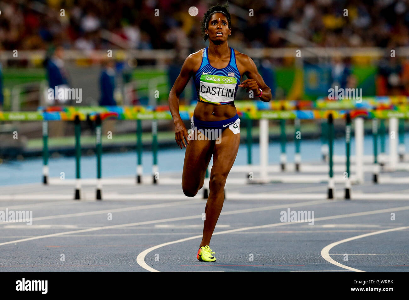 RIO DE JANEIRO, RJ - 17.08.2016: ATHLETICS RIO 2016 OLYMPICS - Kristi ...