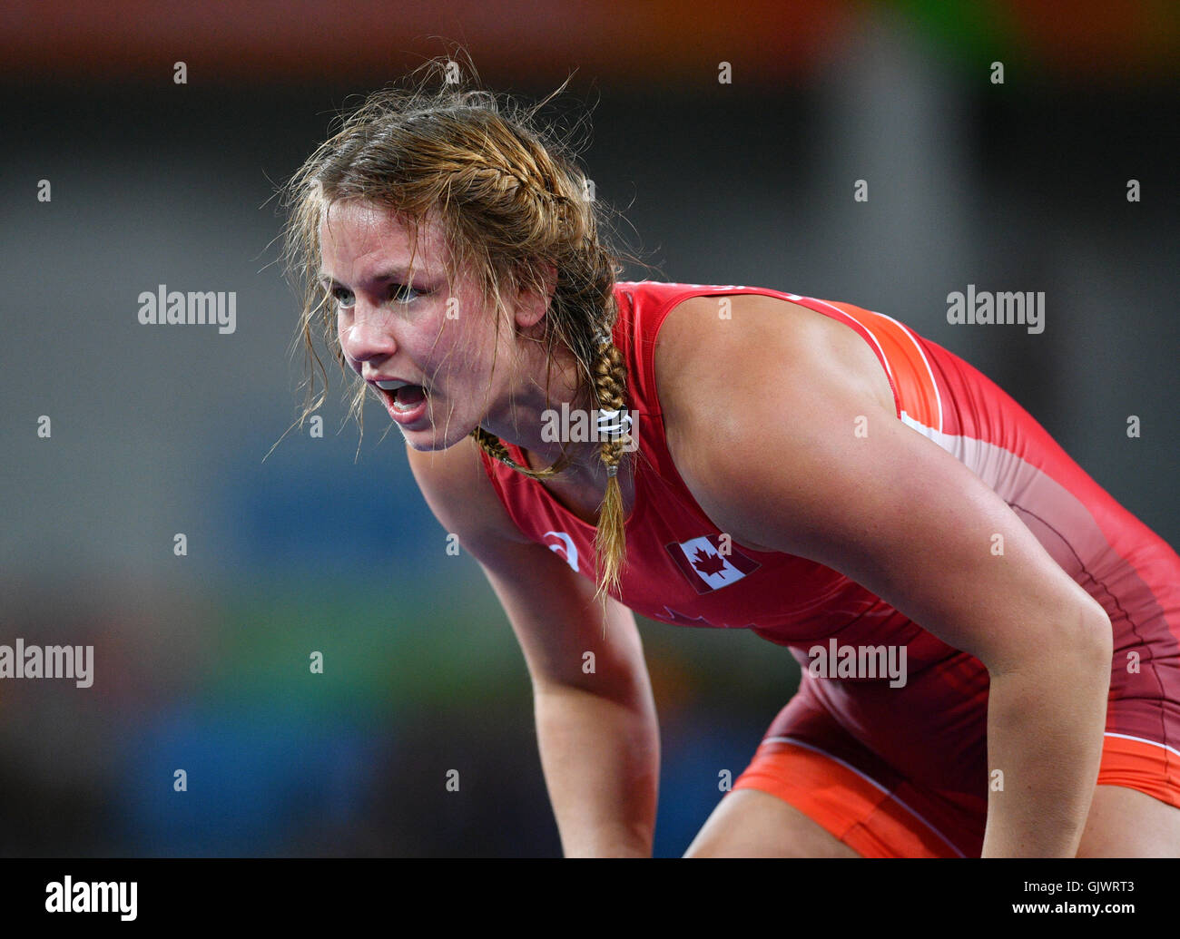 Rio de Janeiro, Brazil. 18th Aug, 2016. Elizabeth Erica Wiebe of Canada ...