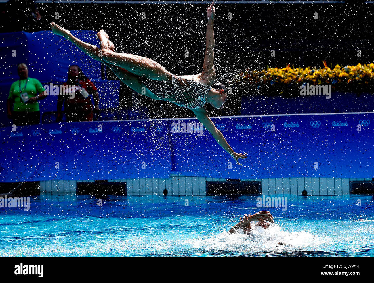 Natalia ishchenko svetlana romashina russia hi-res stock photography ...