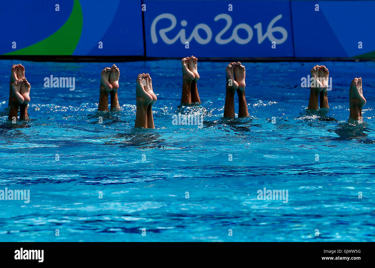 Rio de Janeiro, Brazil. 18th August, 2016. OLYMPICS 2016 SYNCHRONIZED ...