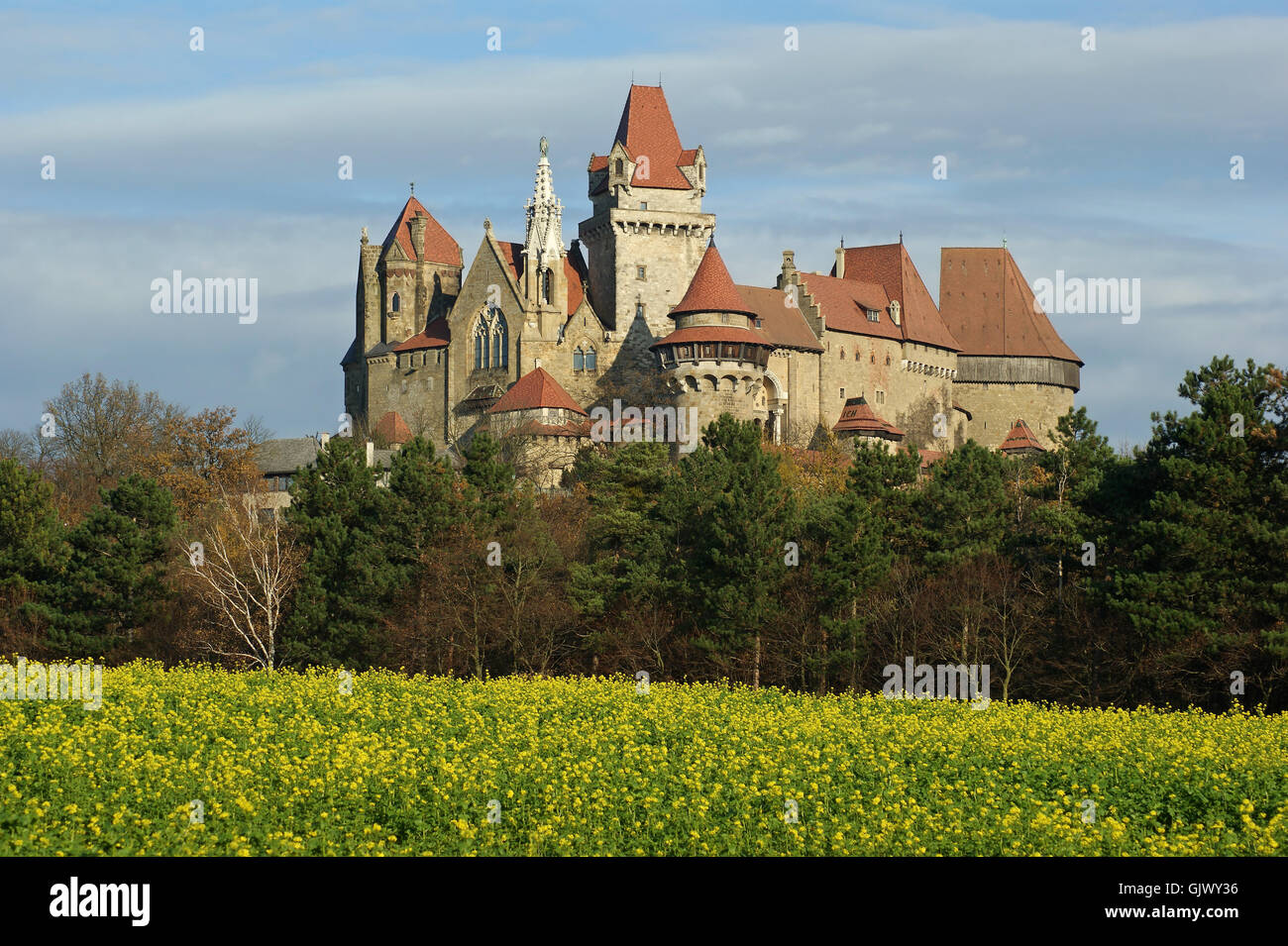 historical lower austria chateau Stock Photo - Alamy