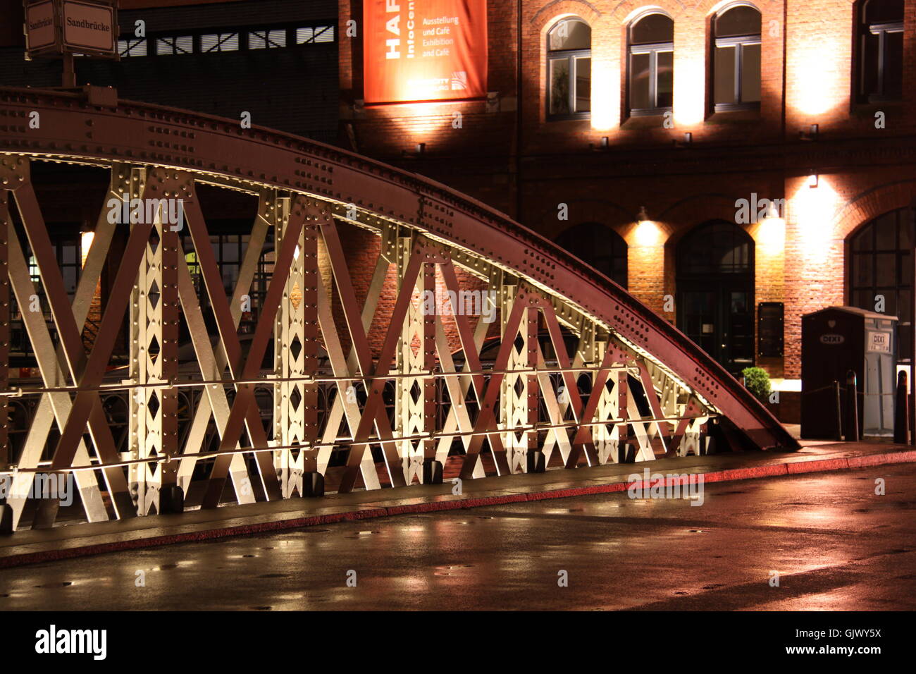 Balcony railing night hi-res stock photography and images - Alamy