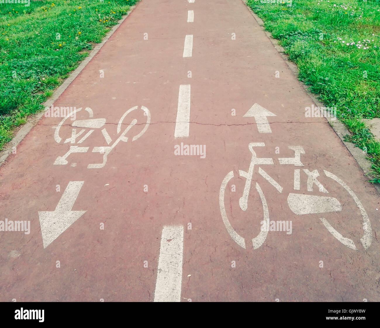 Road signs marking marks hi-res stock photography and images - Alamy
