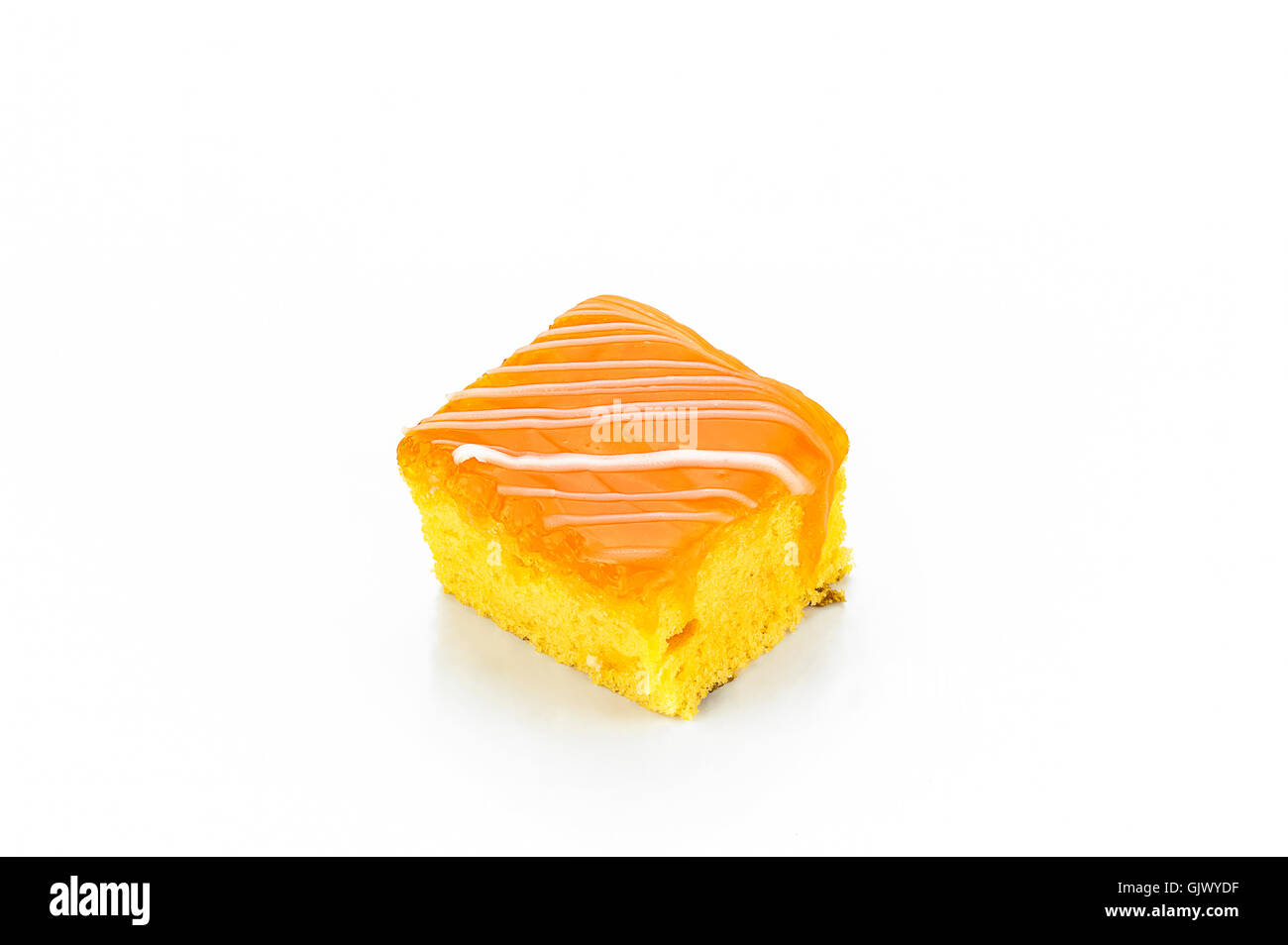 Slice orange cake cup Cut Out Stock Images & Pictures - Alamy