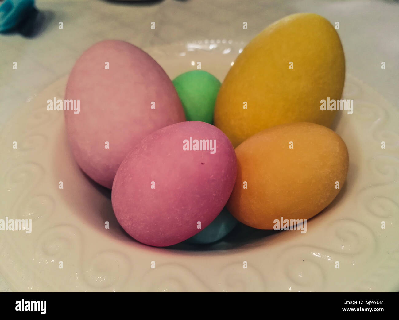 Colorful Easter eggs Stock Photo - Alamy