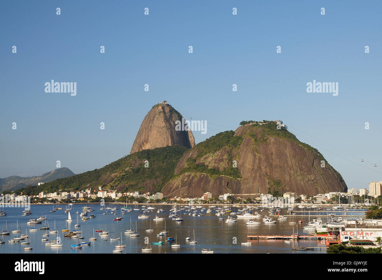sugarloaf mountain in rio de janeiro 3 Stock Photo - Alamy