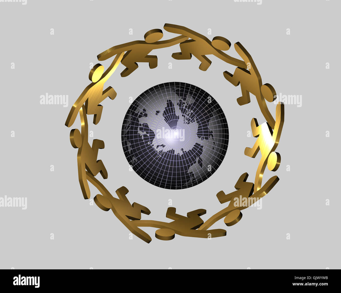 Globalization symbol hi-res stock photography and images - Alamy