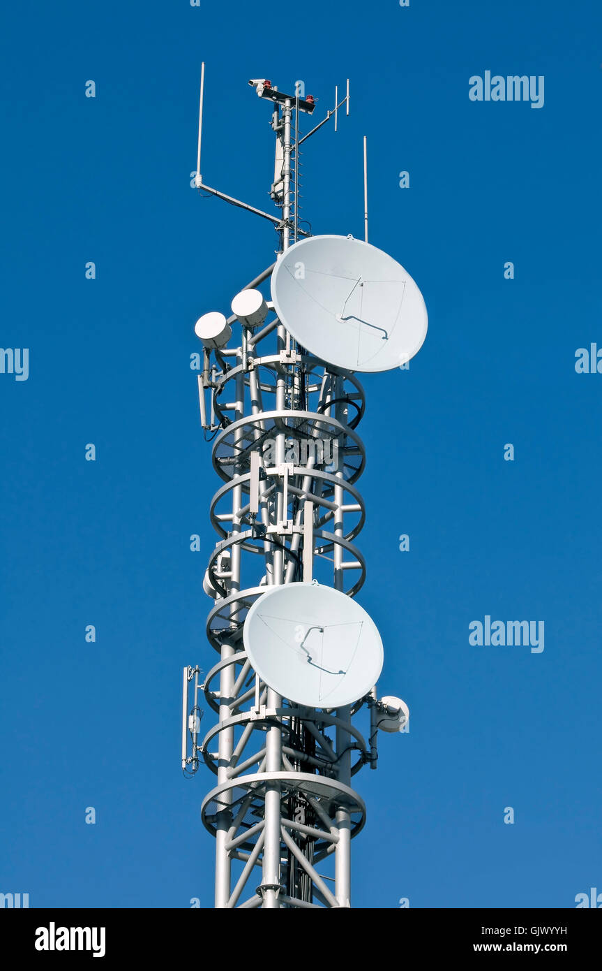 antenna radio technology Stock Photo - Alamy