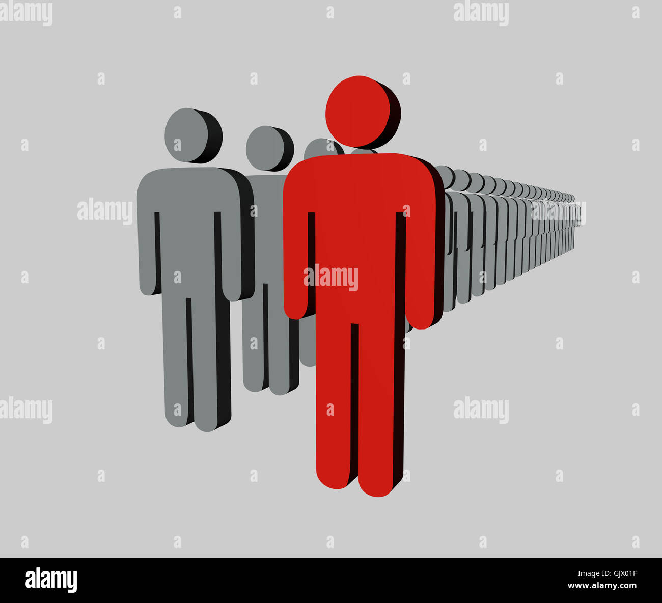 Waiting queue abstract hi-res stock photography and images - Alamy