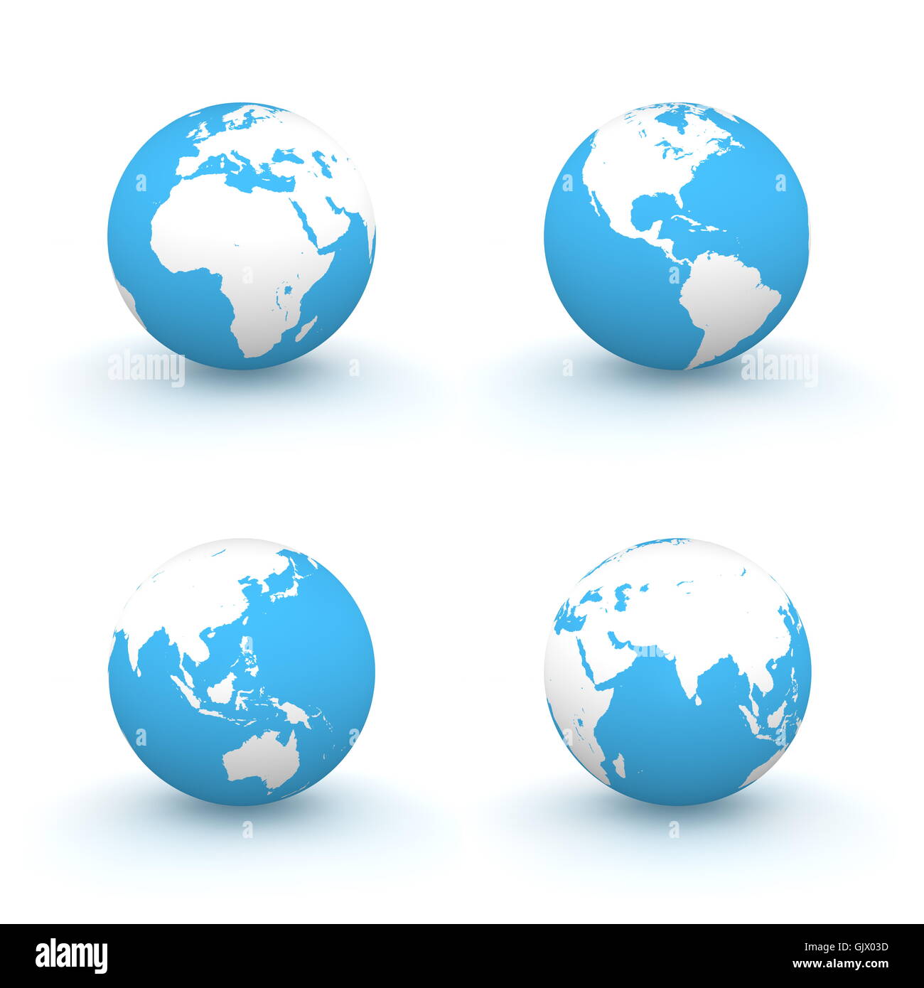 Transparent globe south america hi-res stock photography and images - Alamy