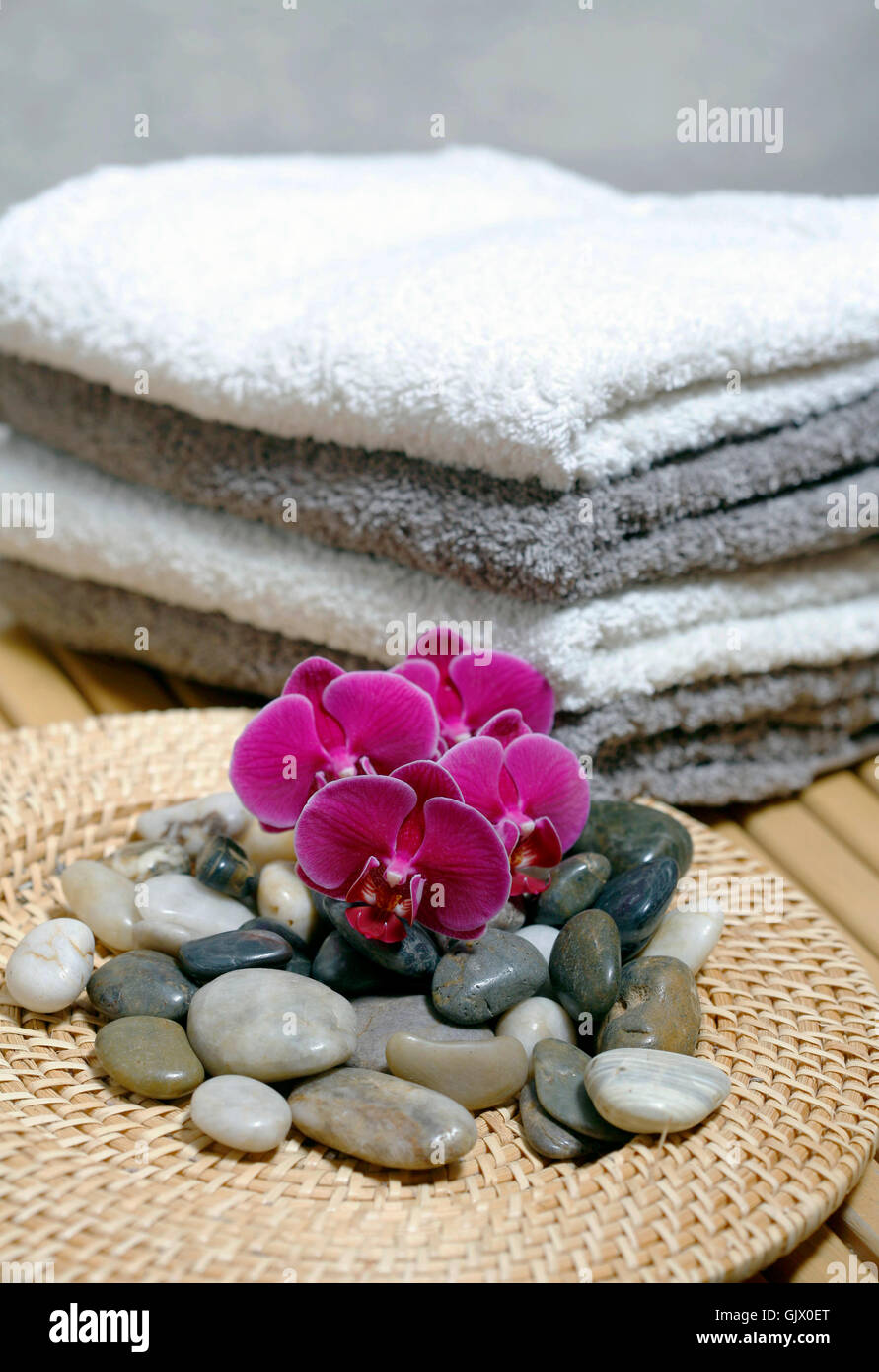 Stack of hot stones hi-res stock photography and images - Alamy