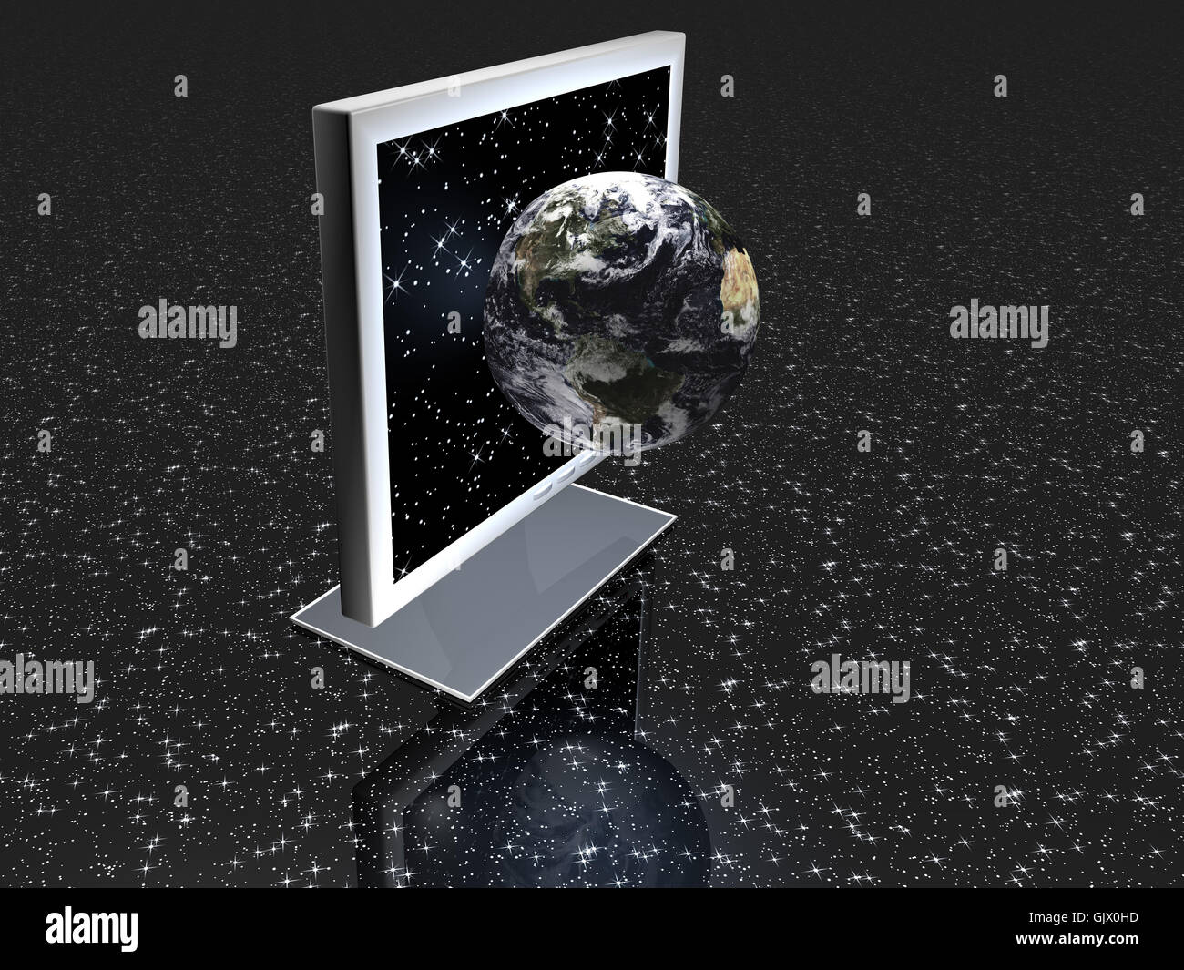 3d render computer monitor hi-res stock photography and images - Alamy
