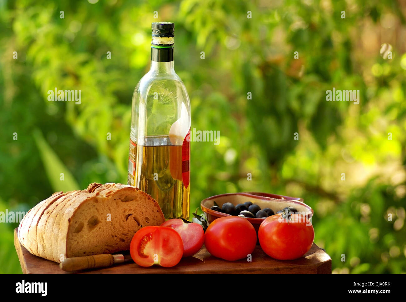 bread water mediterranean Stock Photo - Alamy