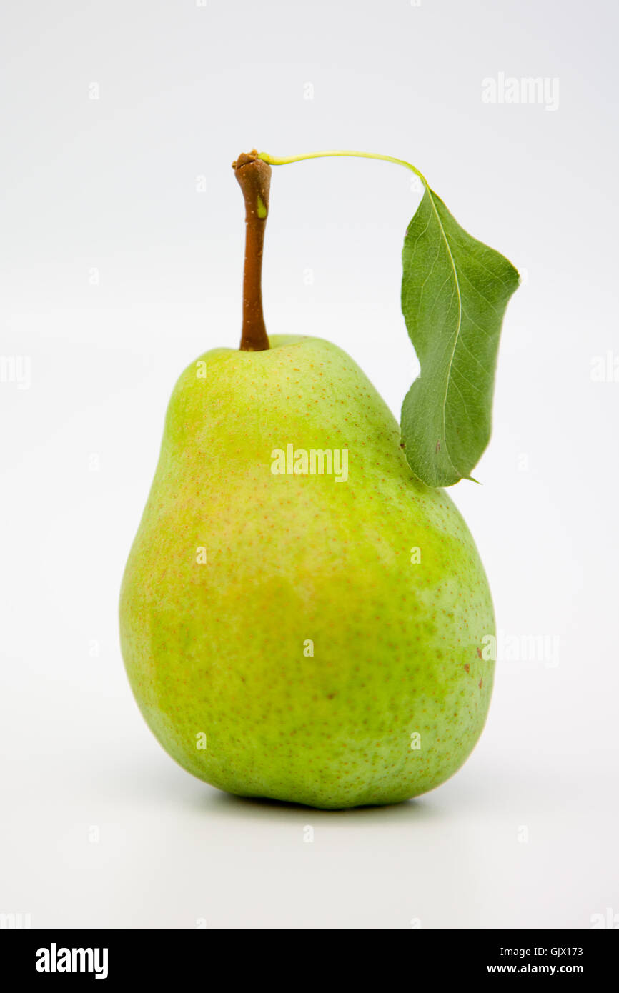 Pear with stalk hi-res stock photography and images - Alamy