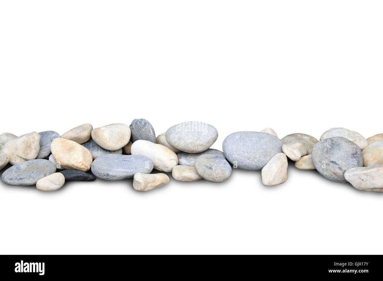 Row stone Cut Out Stock Images & Pictures - Alamy