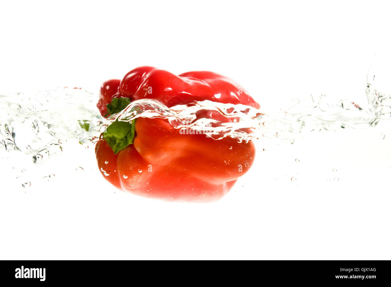 wd419 peppers in water Stock Photo - Alamy