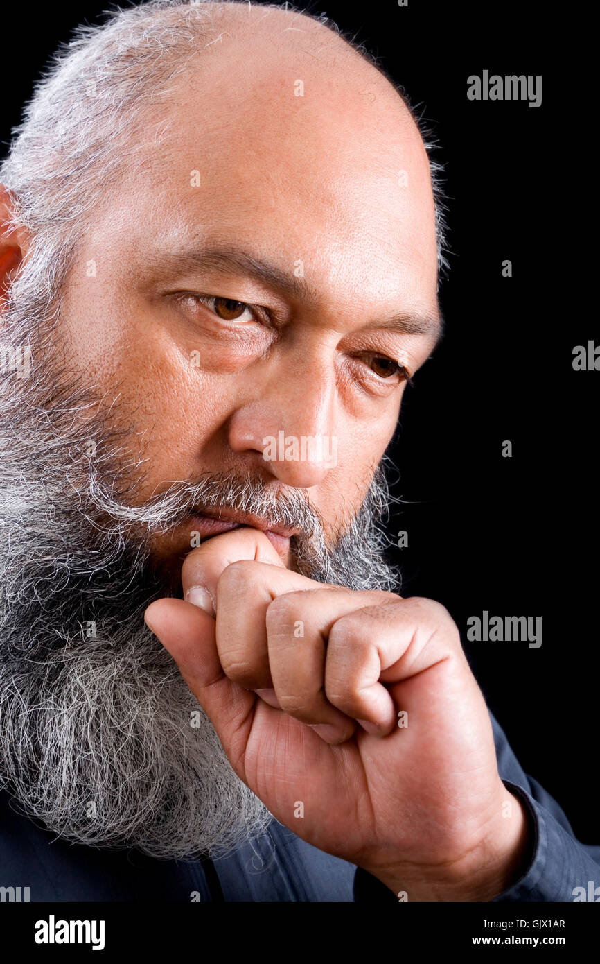 portrait adult beard Stock Photo - Alamy