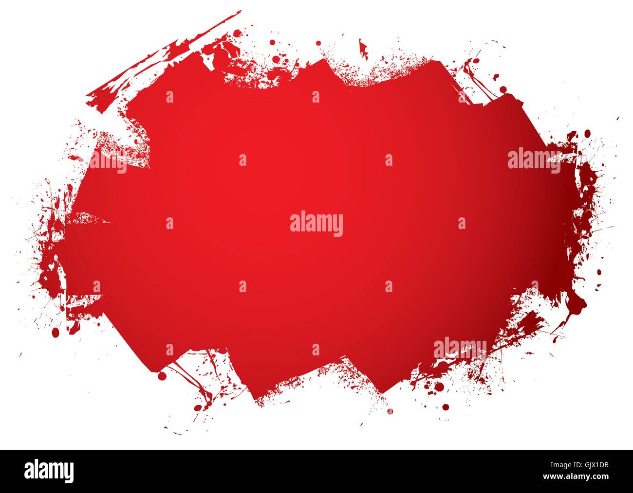 Blood red stain splash Cut Out Stock Images & Pictures - Alamy