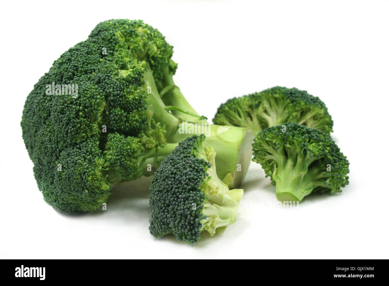 a bunch of broccoli Stock Photo - Alamy