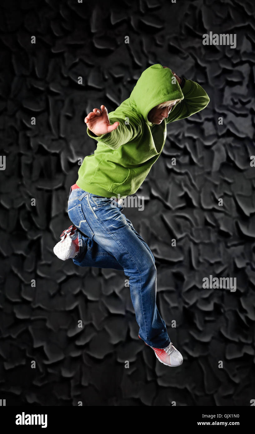 woman spring bouncing Stock Photo - Alamy