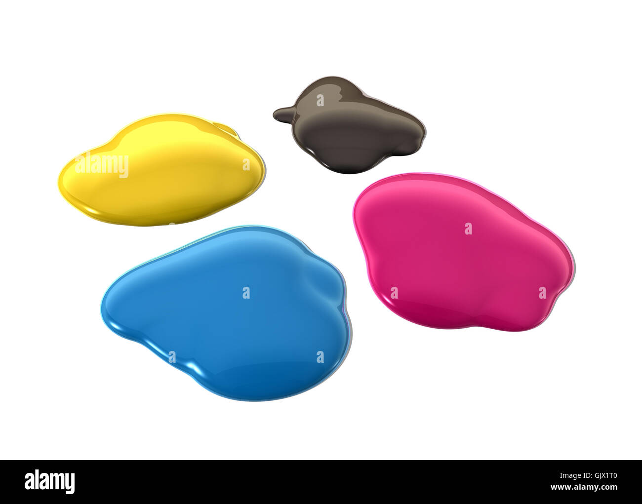 Paint drop Cut Out Stock Images & Pictures - Alamy