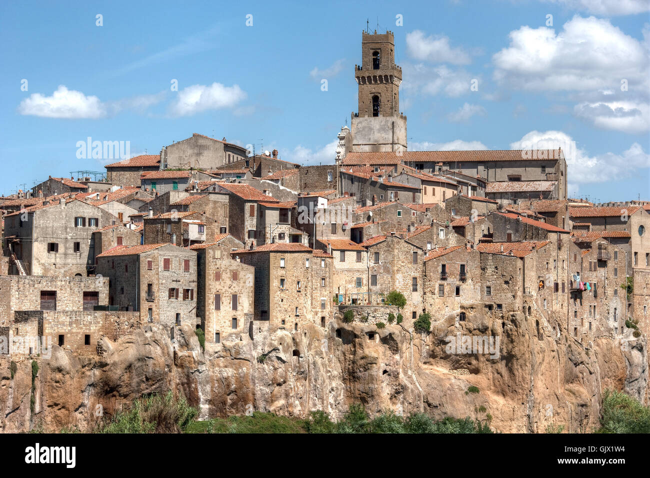 tuscany medieval community Stock Photo - Alamy