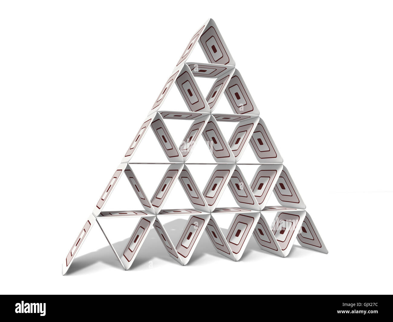 pyramid illustration design Stock Photo - Alamy