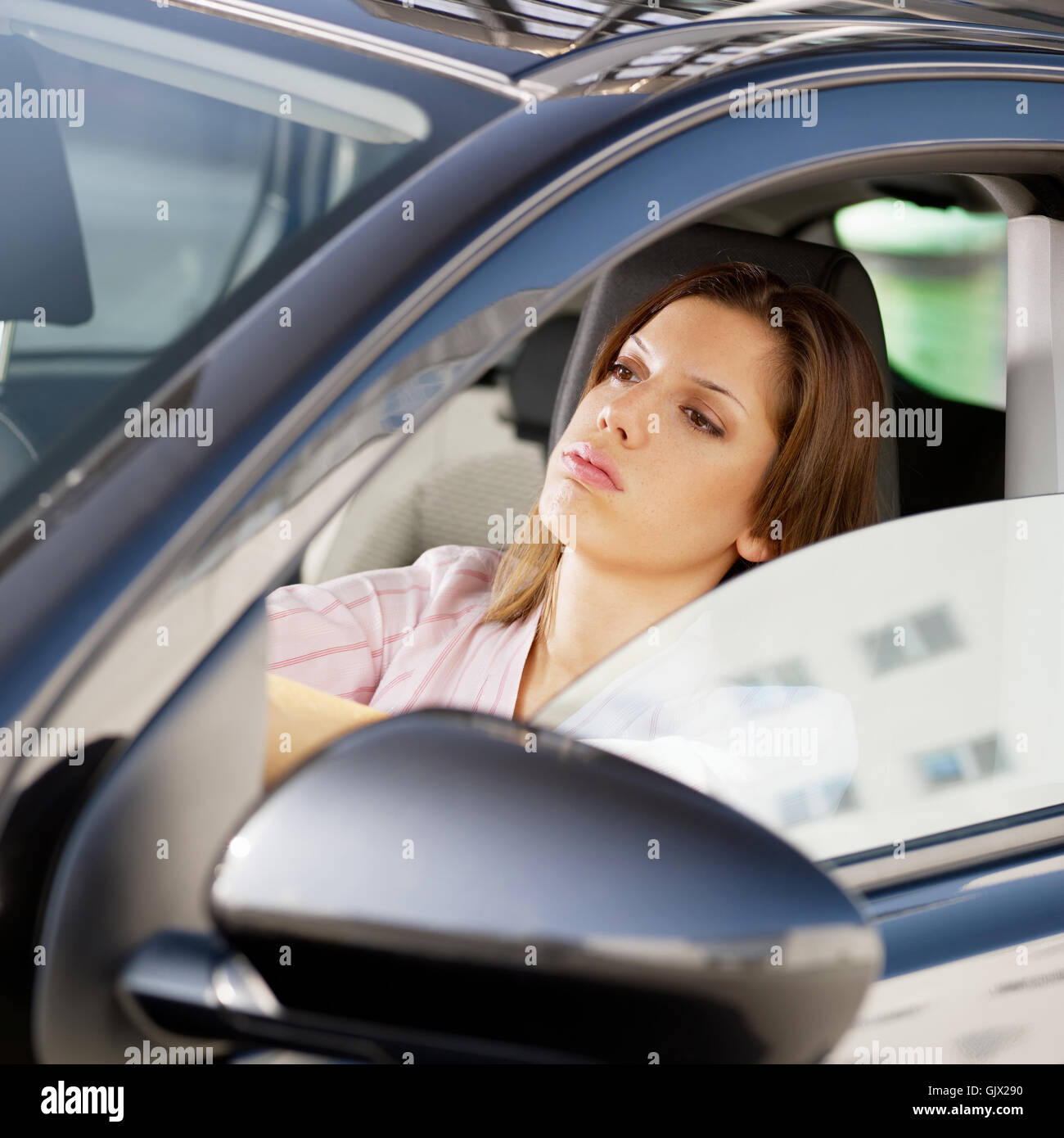 Frustrated driver traffic jam hi-res stock photography and images - Alamy