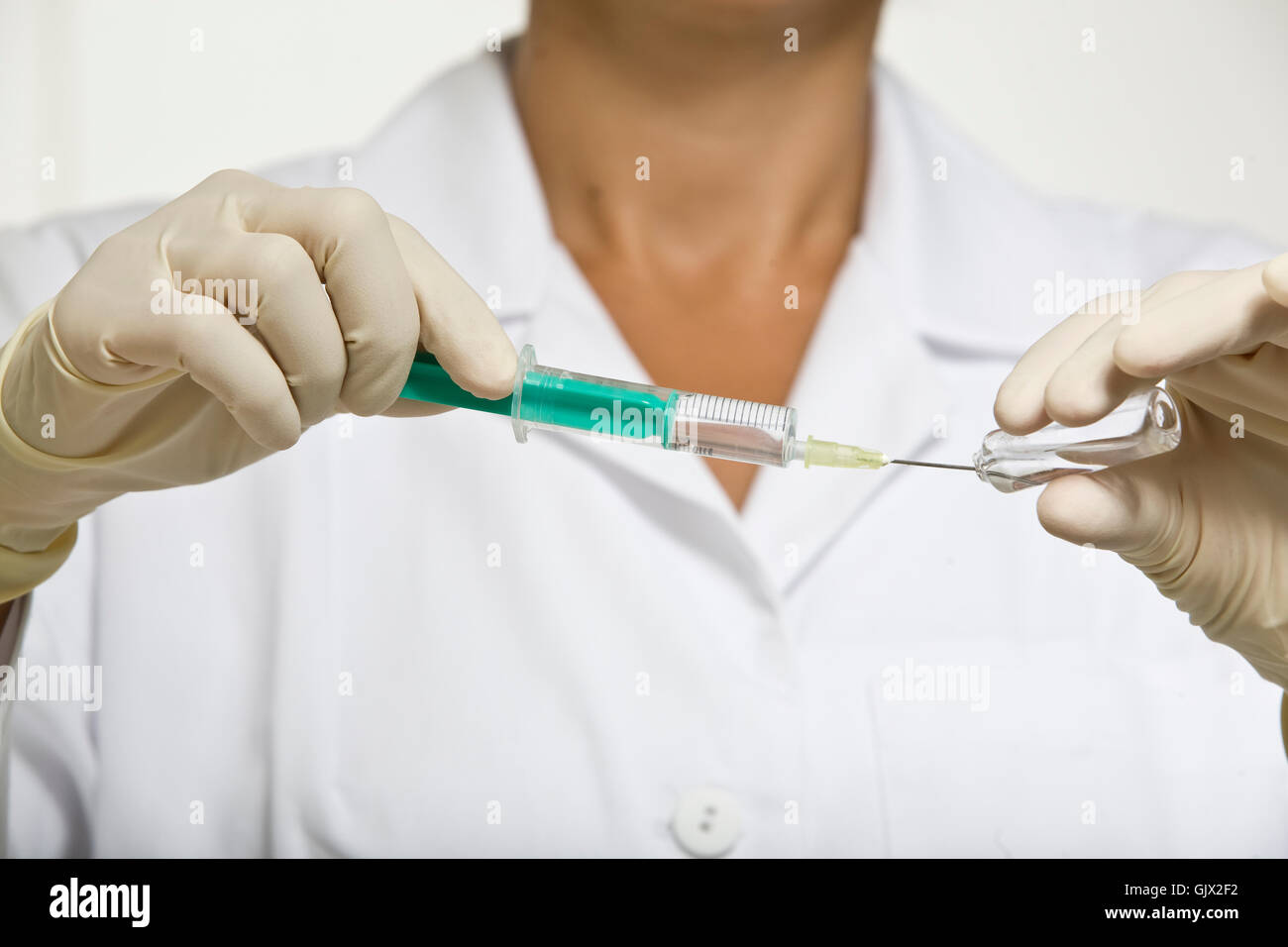 doctor with syringe Stock Photo - Alamy