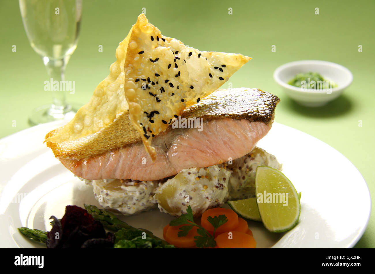 angle fish seafood Stock Photo - Alamy