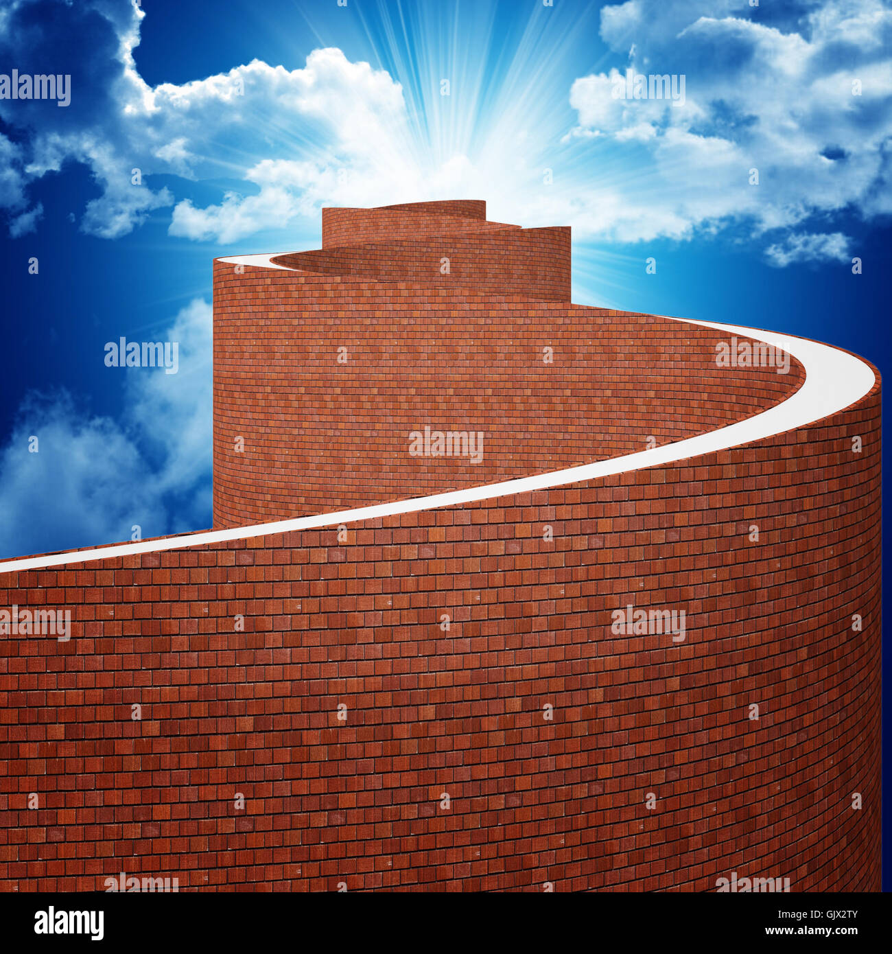 heaven paradise brick Stock Photo - Alamy