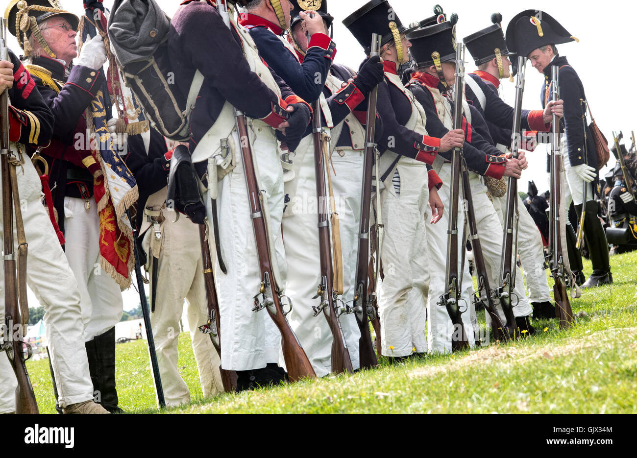 21st eme Regiment de Ligne on the battlefield of a Napoleonic war ...