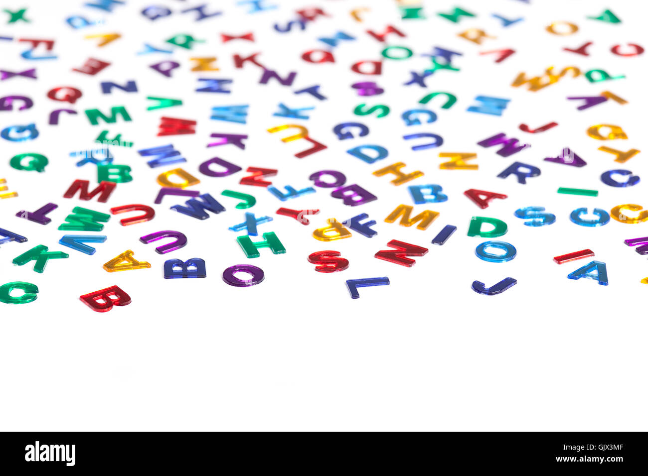 education isolated letters Stock Photo - Alamy