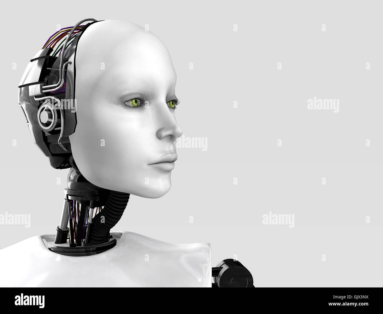 woman female future Stock Photo - Alamy