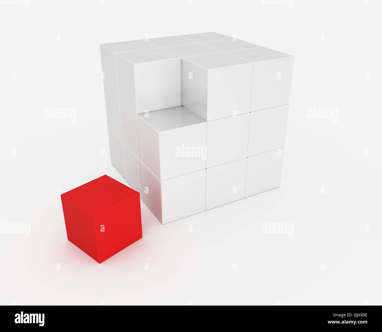 Cube form hi-res stock photography and images - Alamy