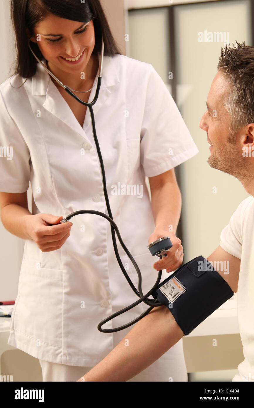 Smiling man after visit hi-res stock photography and images - Alamy