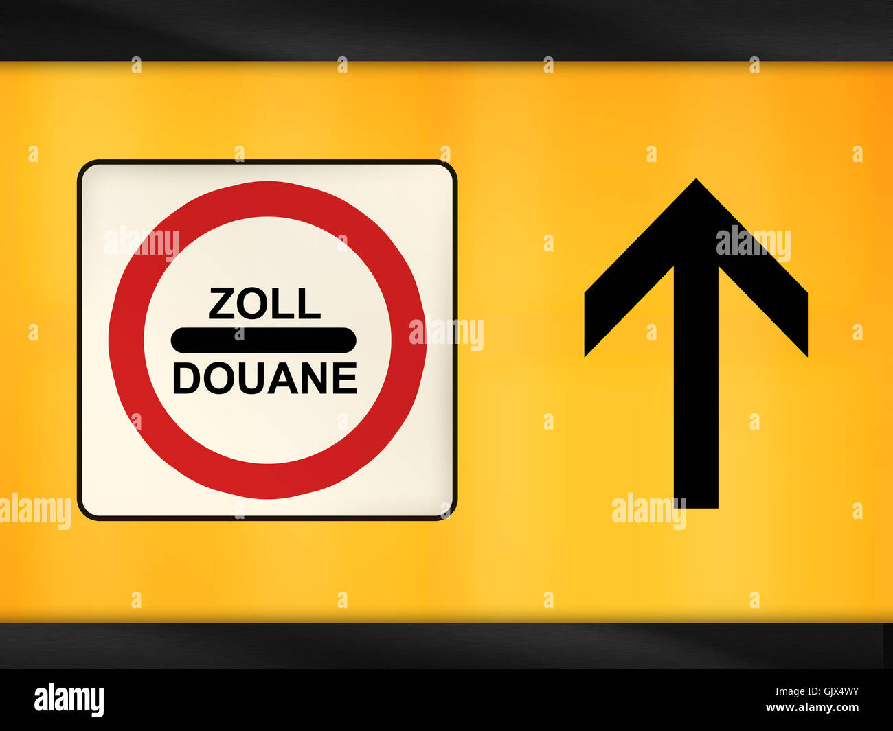 Sign Douane High Resolution Stock Photography and Images - Alamy