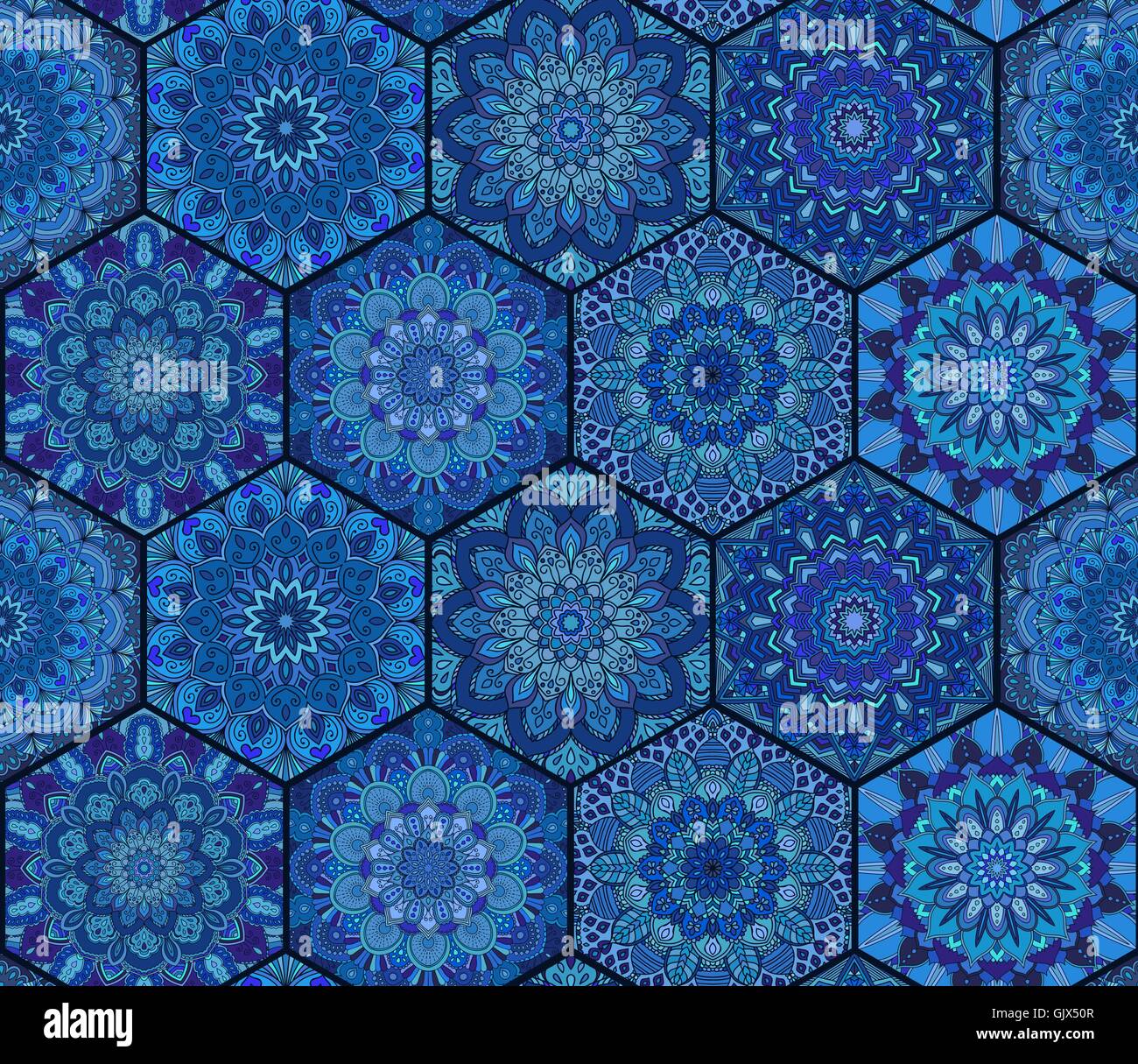 Mandala tile hi-res stock photography and images - Alamy