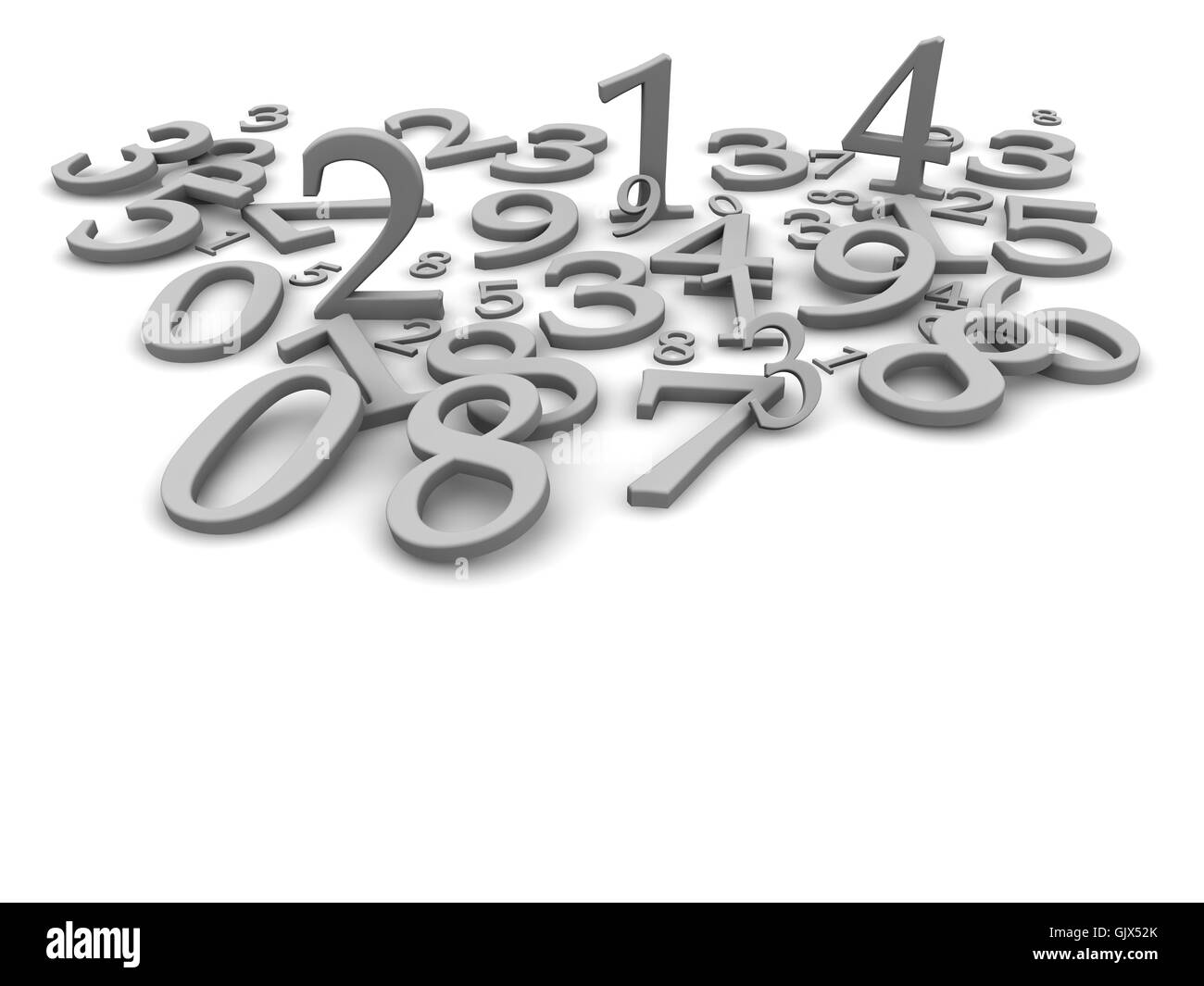 illustration digital number Stock Photo - Alamy