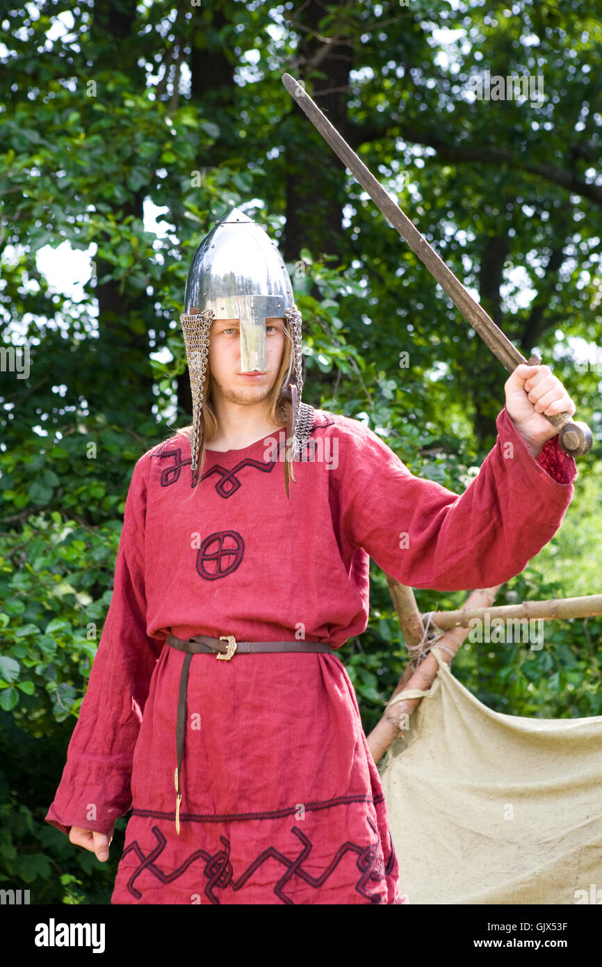 man with sword Stock Photo - Alamy