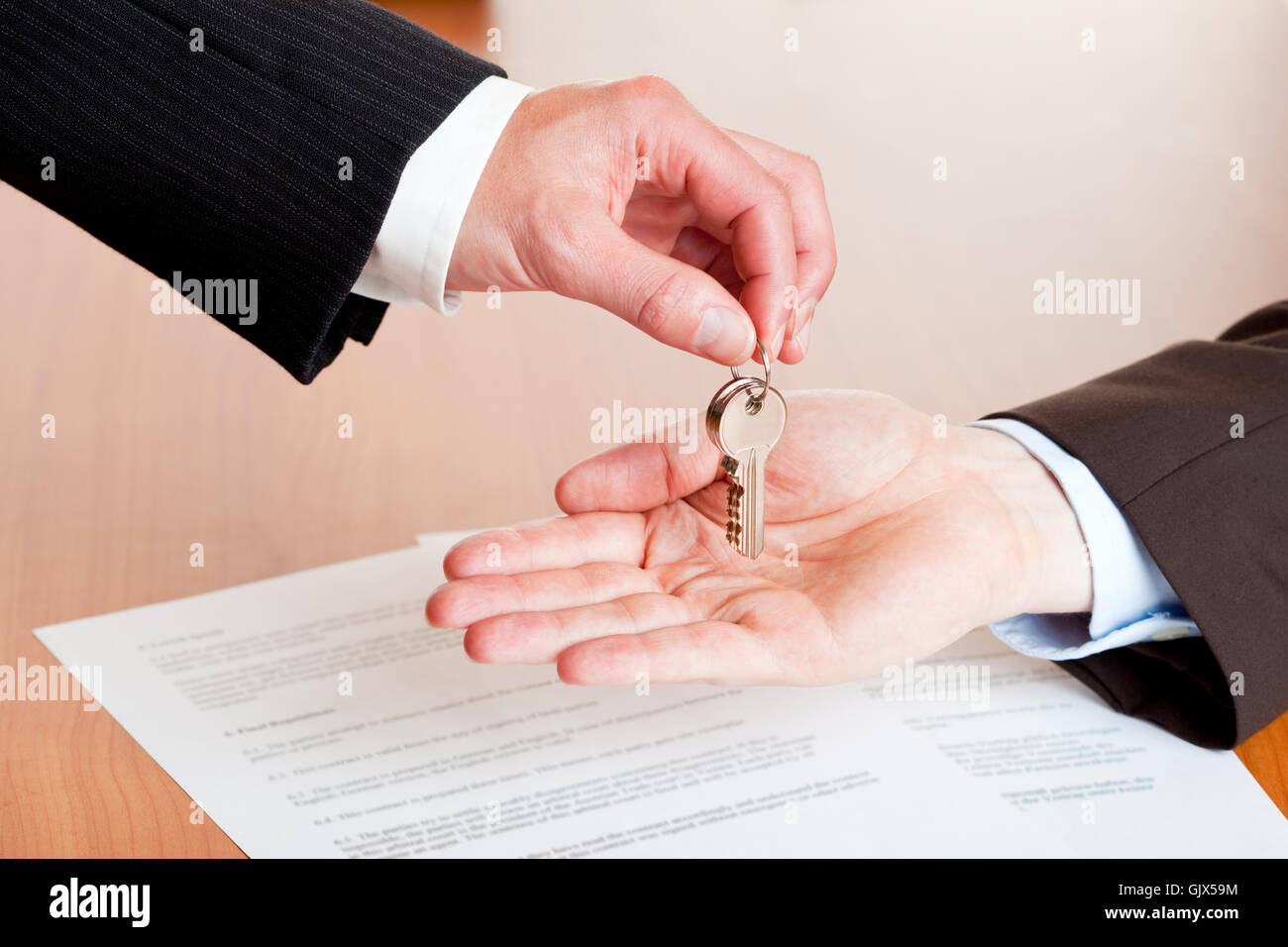 house building contract Stock Photo - Alamy