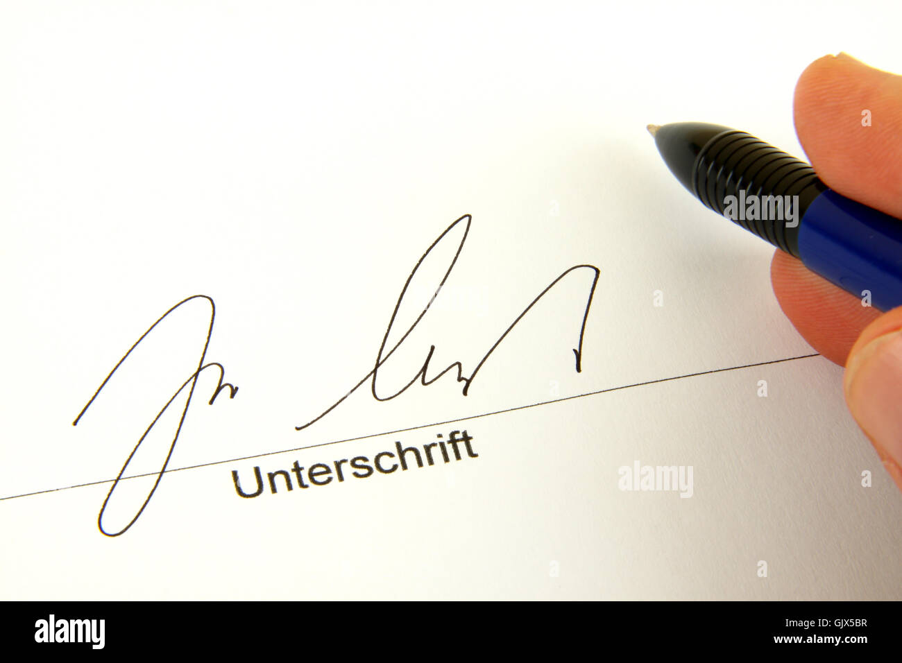 Transaction agreement signature hi-res stock photography and images - Alamy