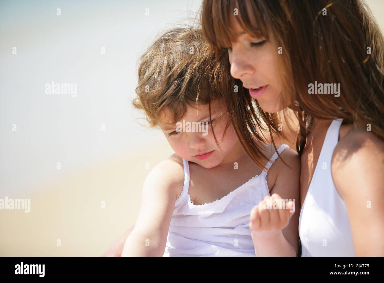 woman profile summer Stock Photo - Alamy