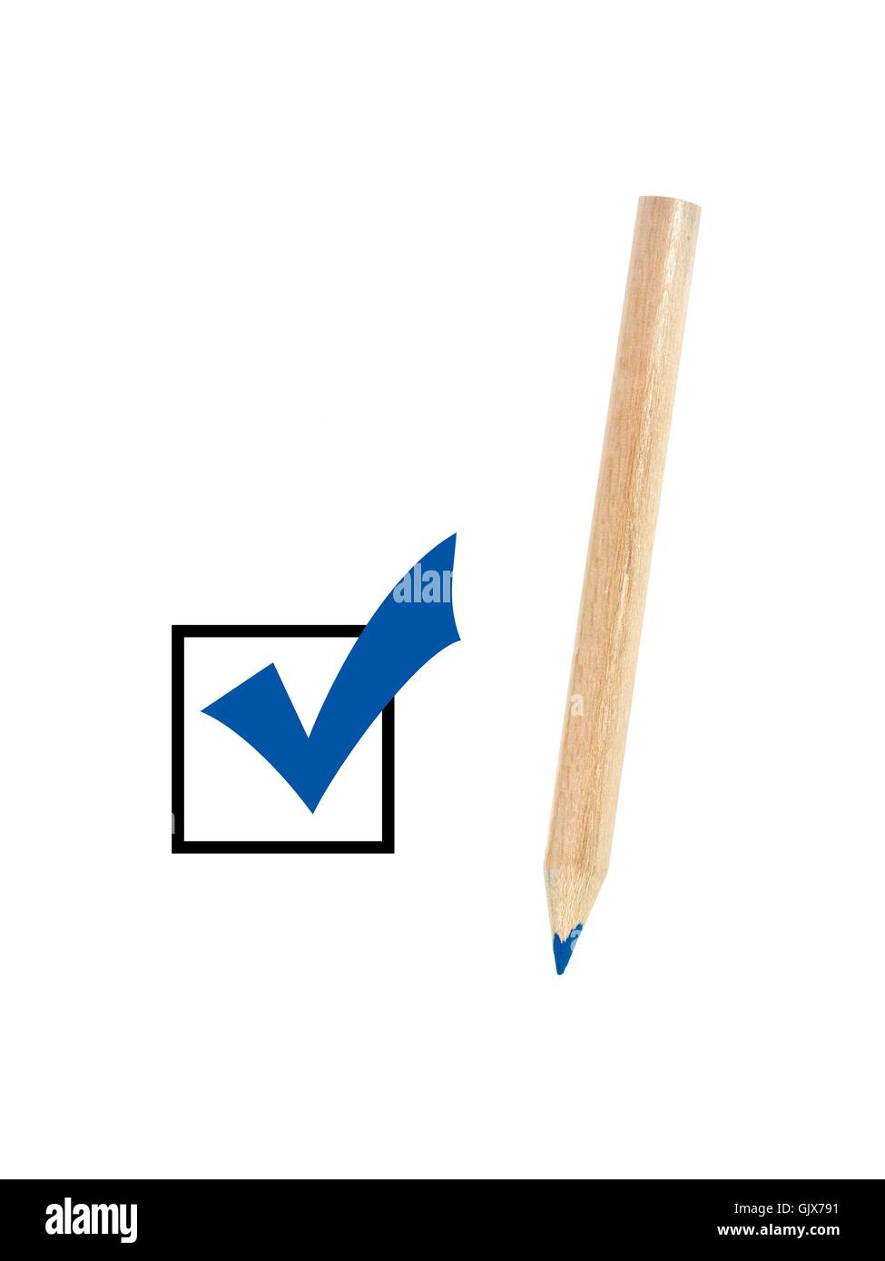 Business tick Cut Out Stock Images & Pictures - Alamy