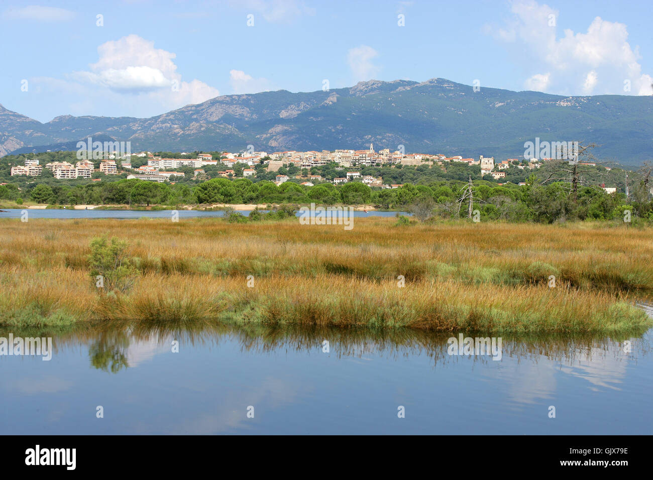 city town overview Stock Photo - Alamy