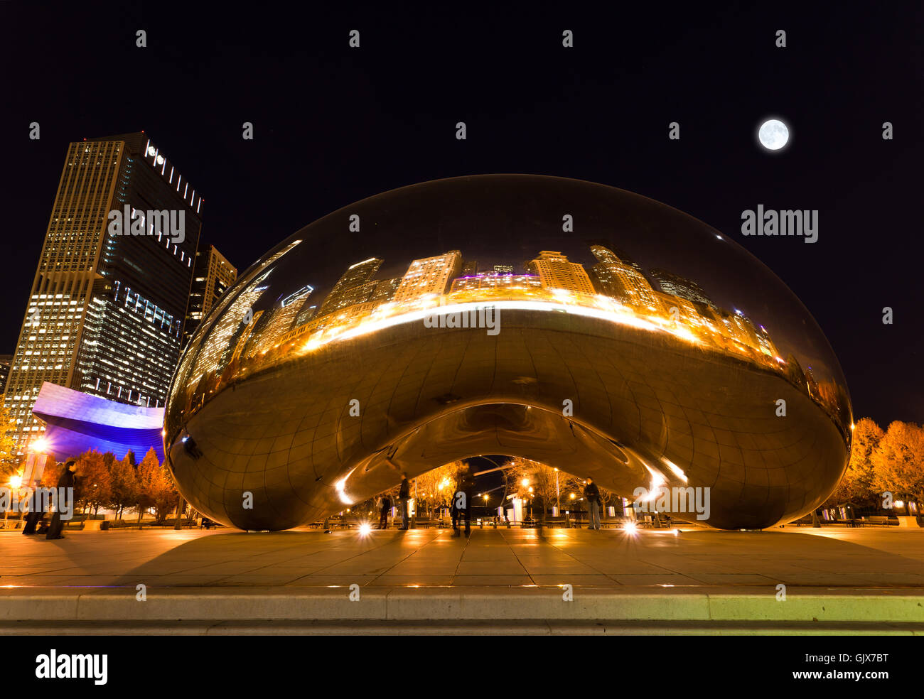 The Millennium Park in downtown Chicago Stock Photo - Alamy