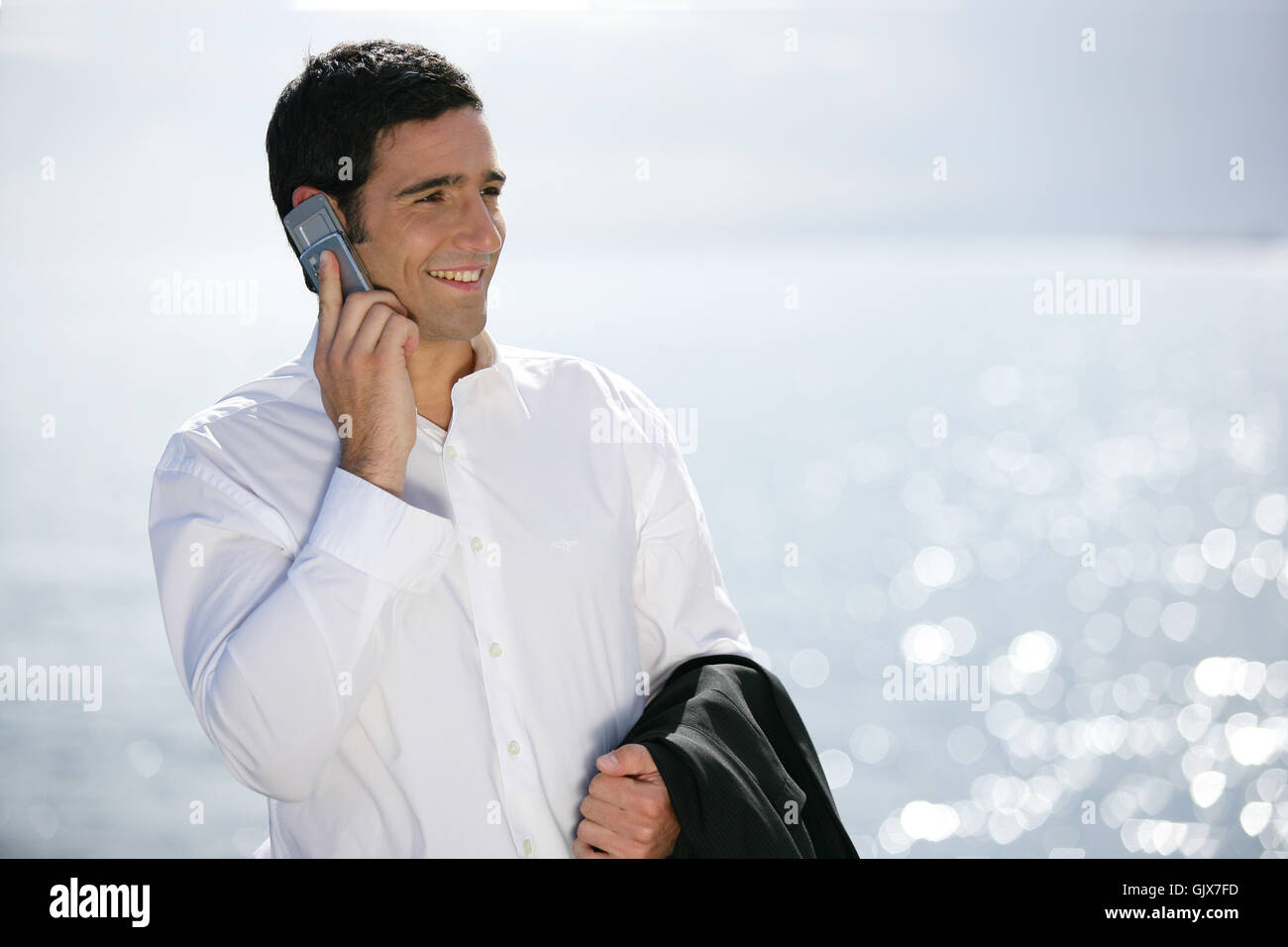 telephone phone profile Stock Photo - Alamy