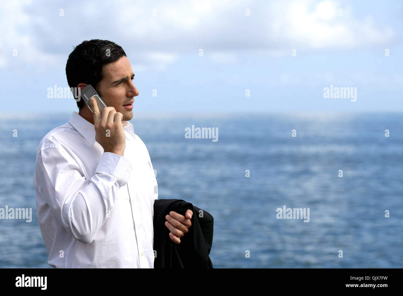 telephone phone profile Stock Photo - Alamy