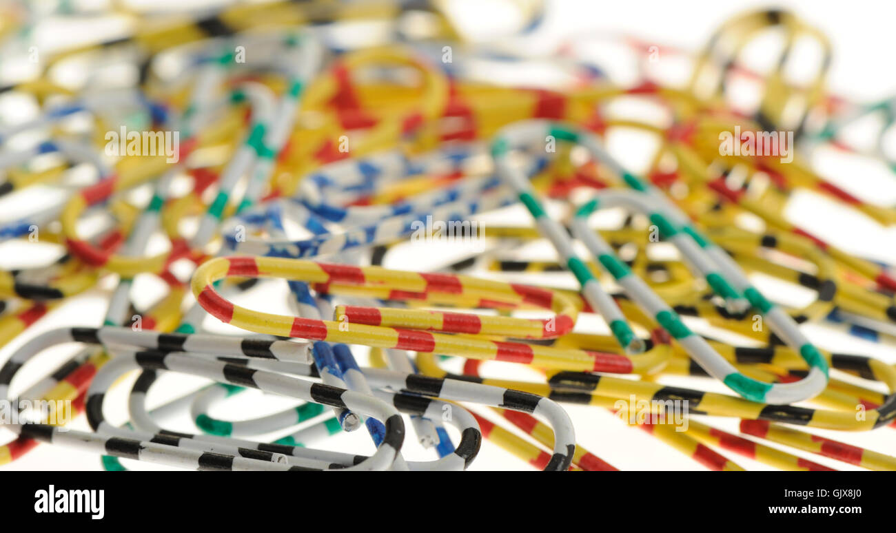 Binder clips colored hi-res stock photography and images - Alamy