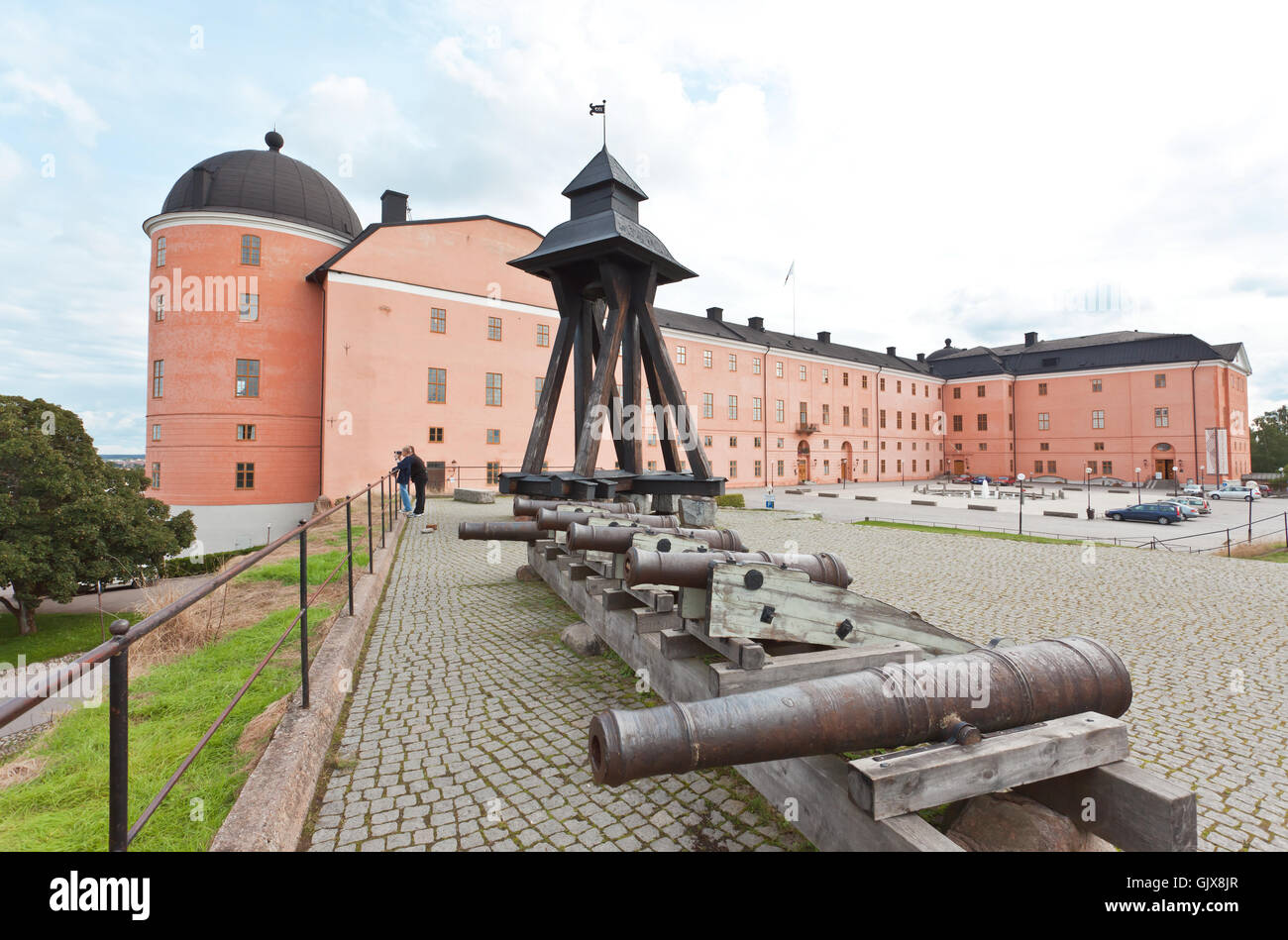 The King Castle in Uppsala City Stock Photo - Alamy